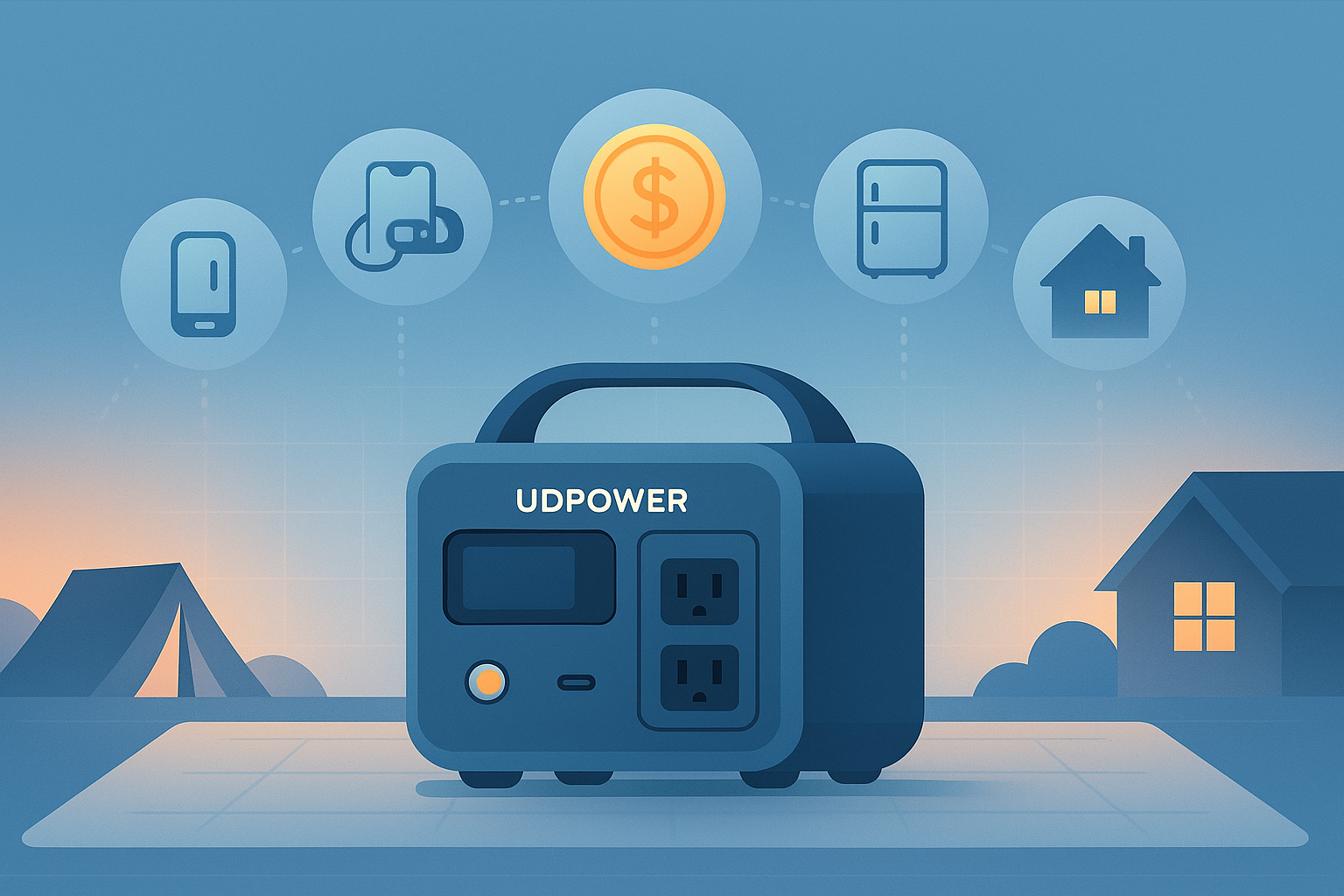 Best Budget Portable Power Station (2025): How to Choose + UDPOWER Pic