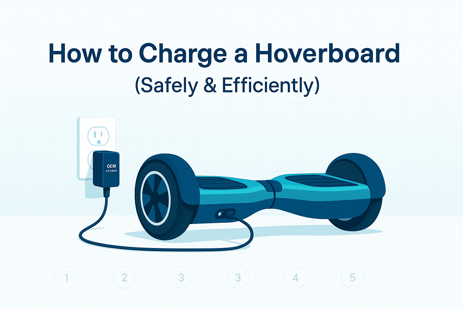 How to Charge A Hoverboard – UDPOWER